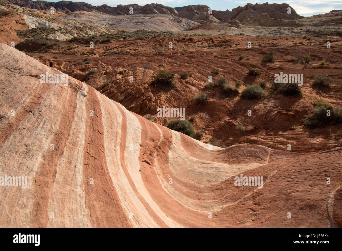 The Fire Wave (fire wave) in the Valley of Fire, the oldest and biggest ...
