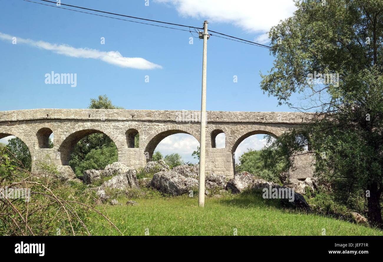 Rimski Most na Mostanica at Stedim Church, Montenegro Stock Photo - Alamy