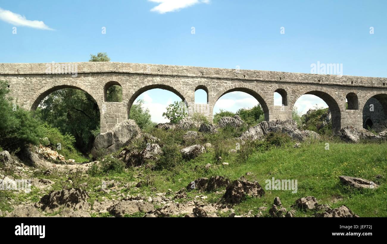 Rimski Most na Mostanica at Stedim Church, Montenegro Stock Photo - Alamy
