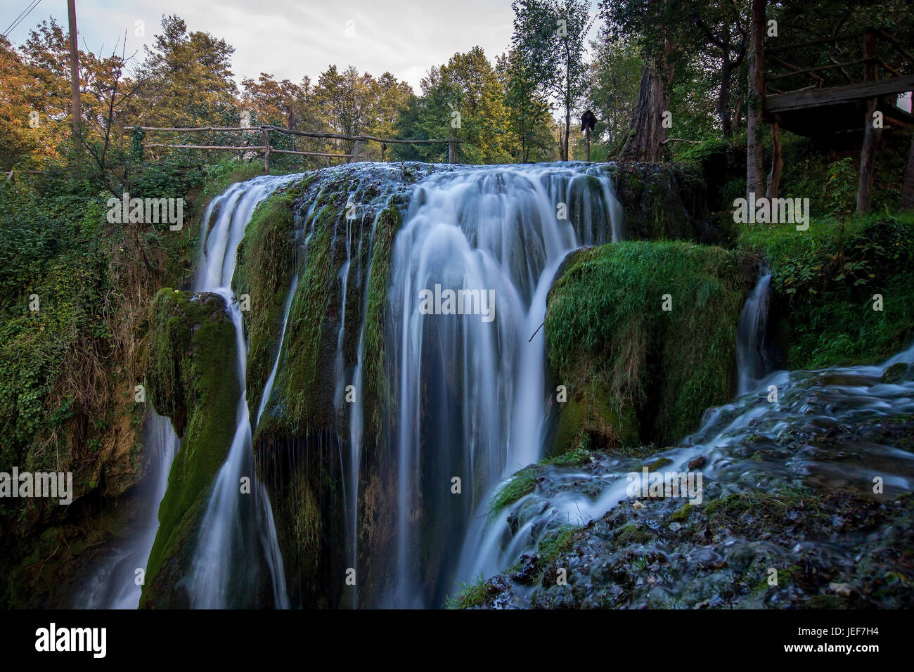 Slunj is the centre of the area Kordun in the upper Korana, in the ...