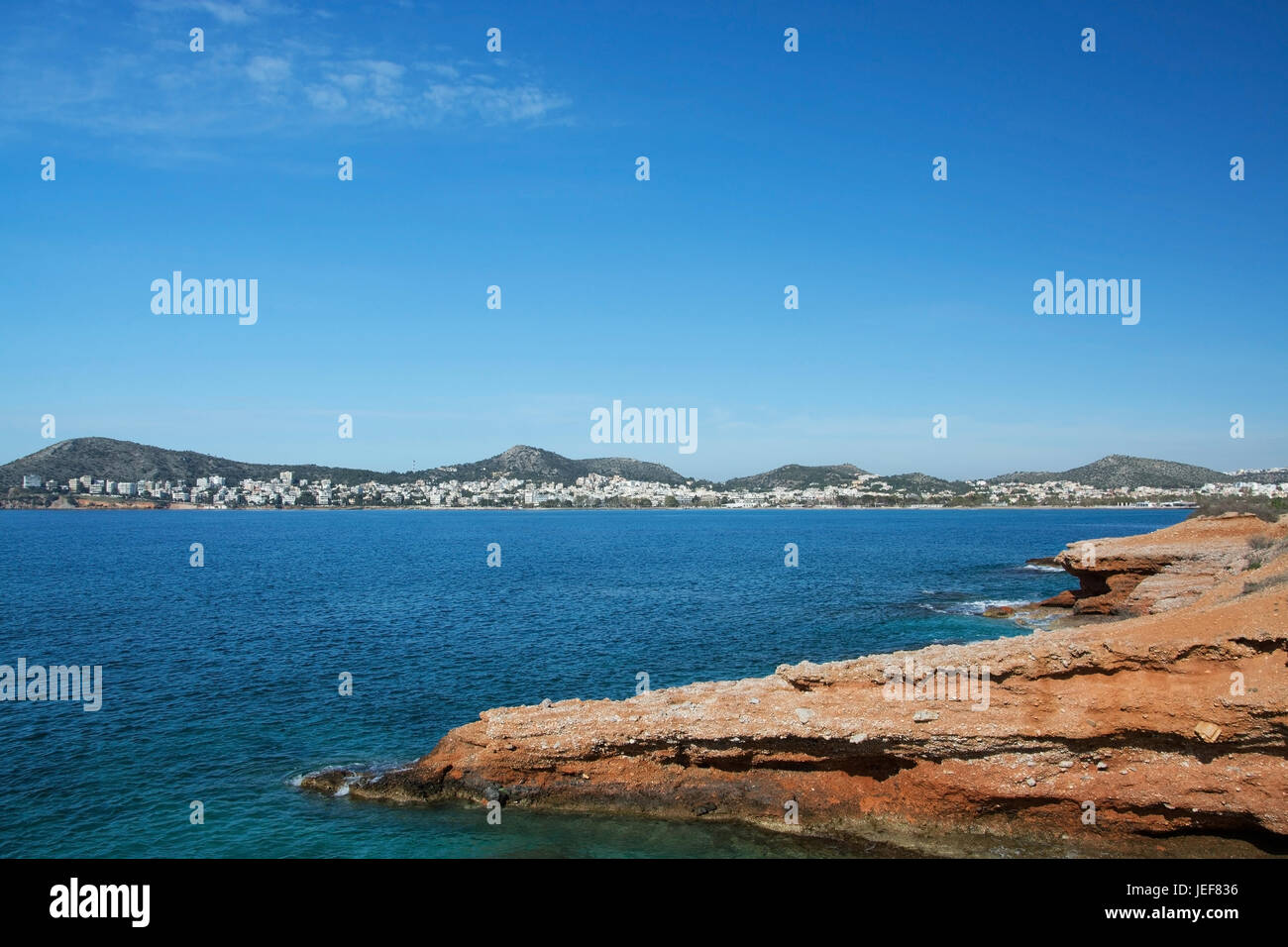 Attika is a peninsula or a historical scenery in medium Greek's country ...