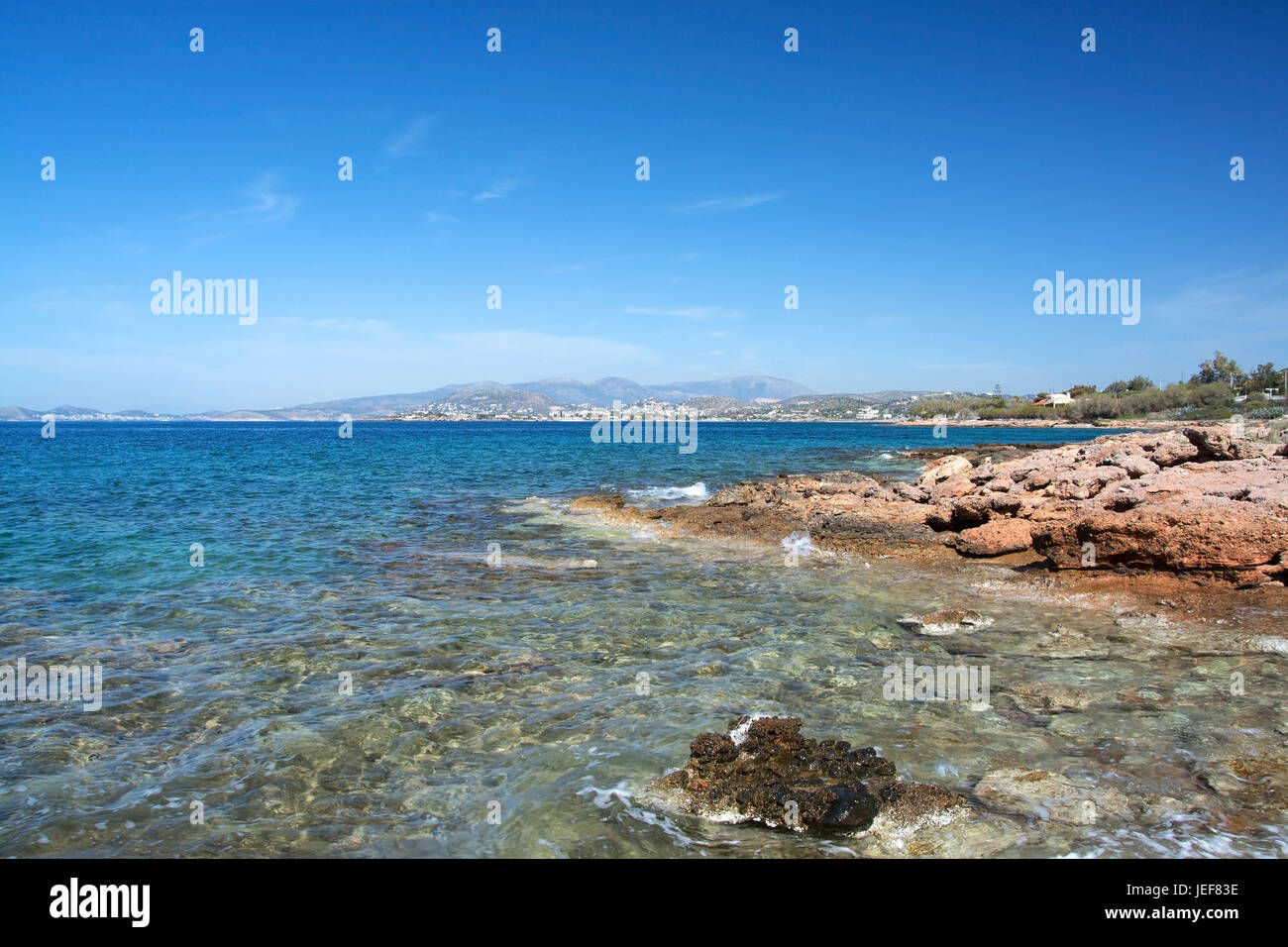 Attika is a peninsula or a historical scenery in medium Greek's country ...