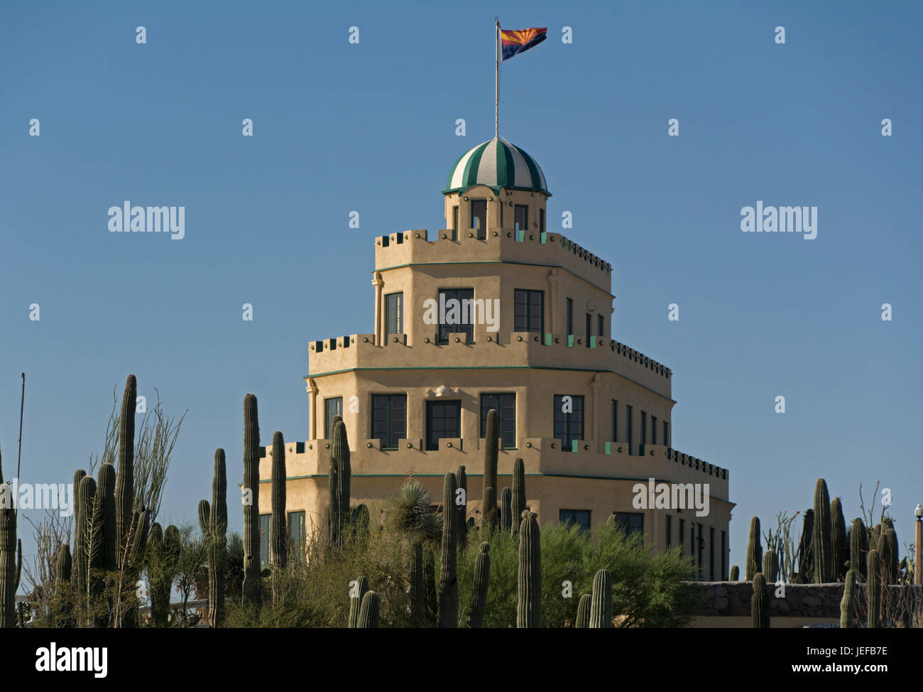 Tovrea Castle, the landmark scene from the highway as you drive through ...