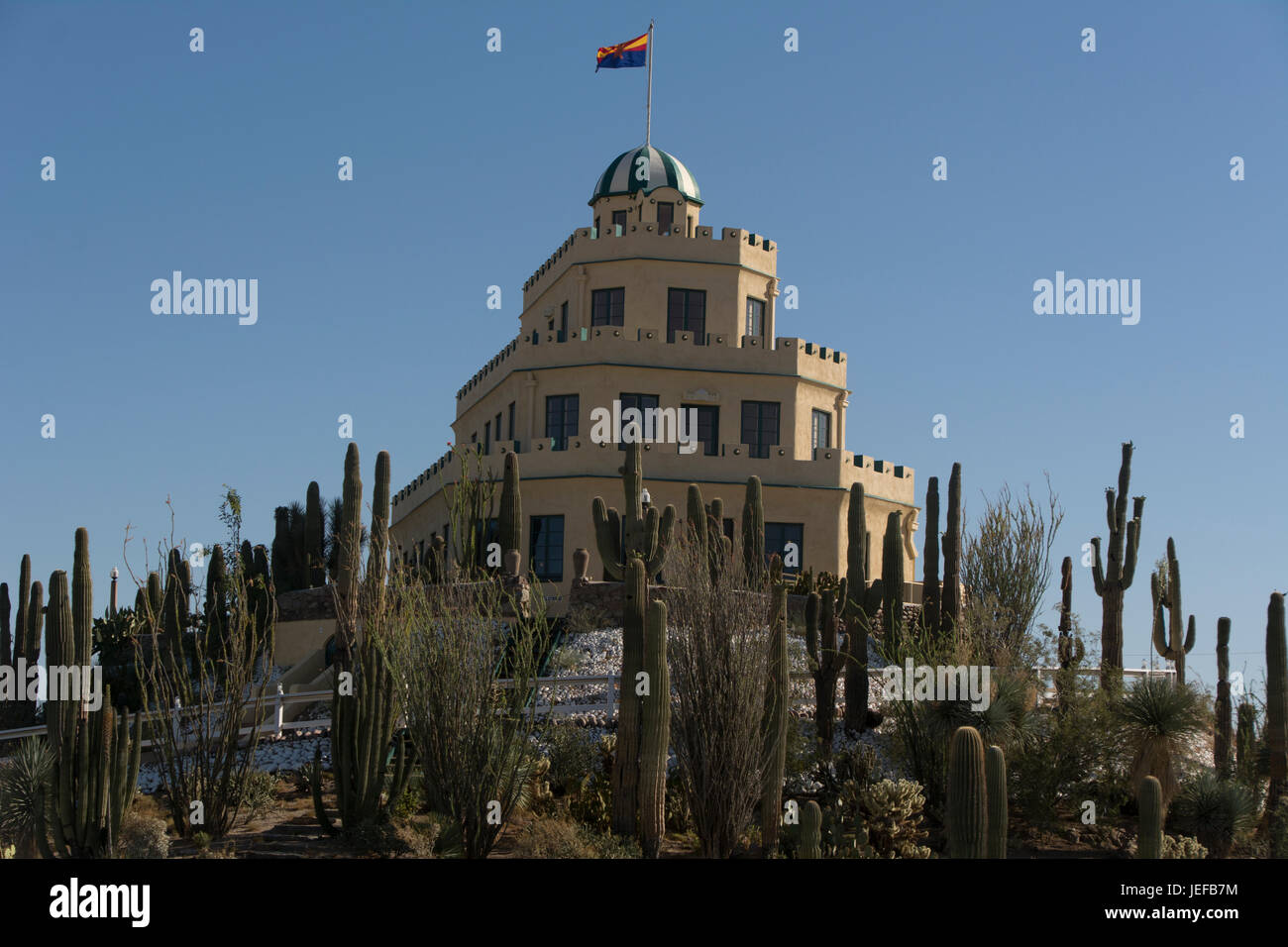 Tovrea Castle, the landmark scene from the highway as you drive through ...