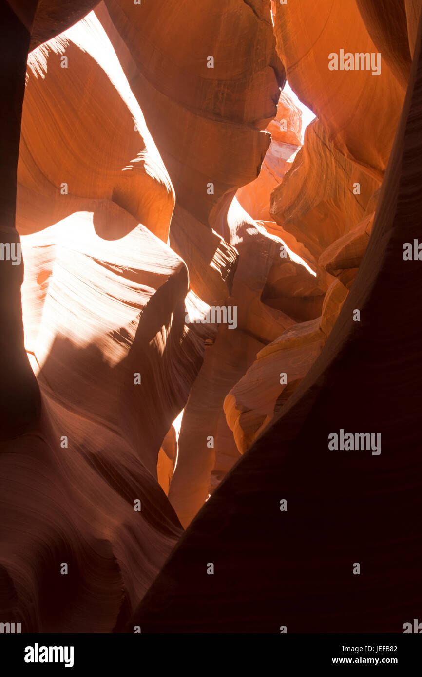 The beautiful Lower Antelope canyon near Page, Arizona Stock Photo - Alamy