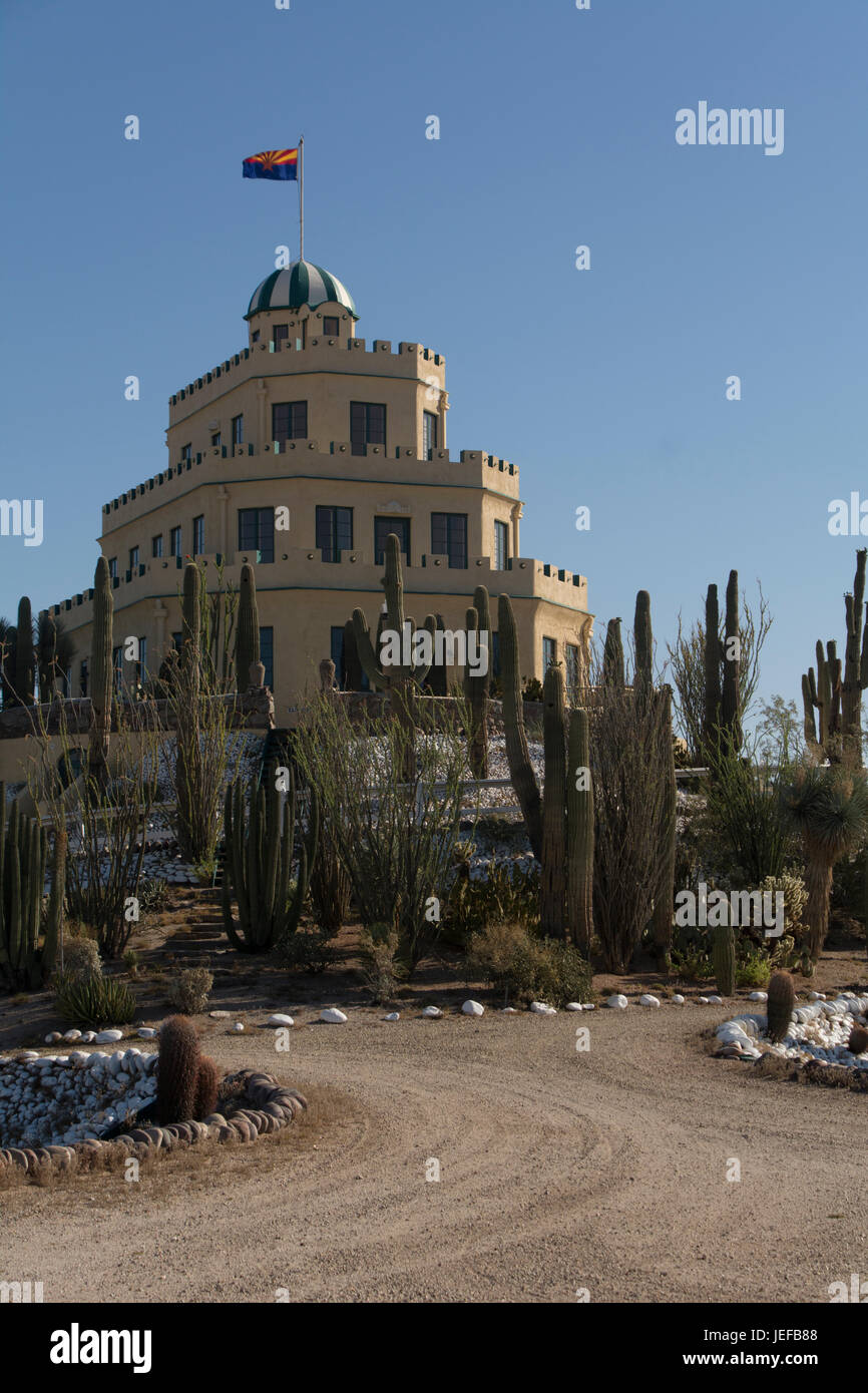 Tovrea Castle, the landmark scene from the highway as you drive through ...