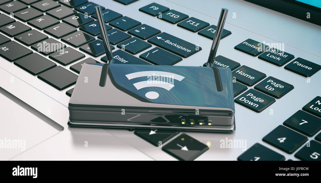 Wifi router hi-res stock photography and images - Alamy