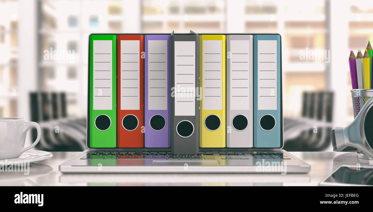 Binders library hi-res stock photography and images - Alamy