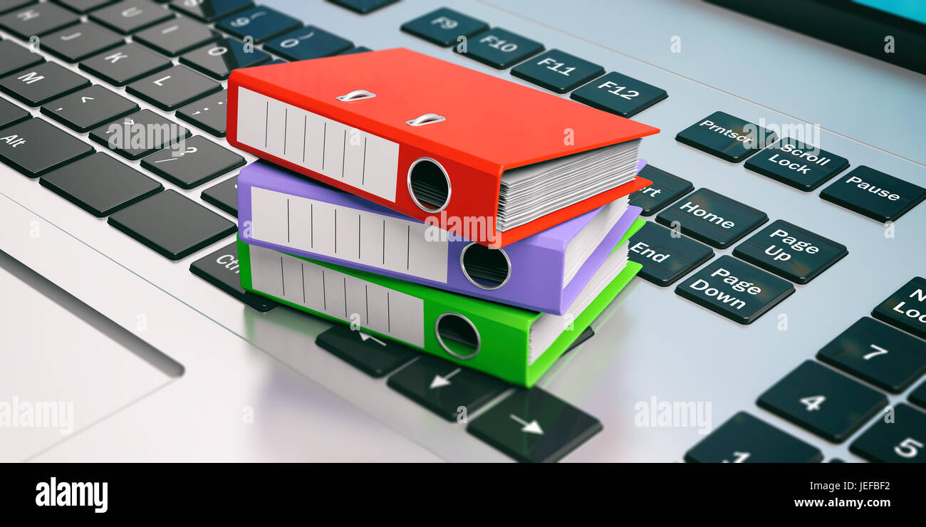 Binders library hi-res stock photography and images - Alamy