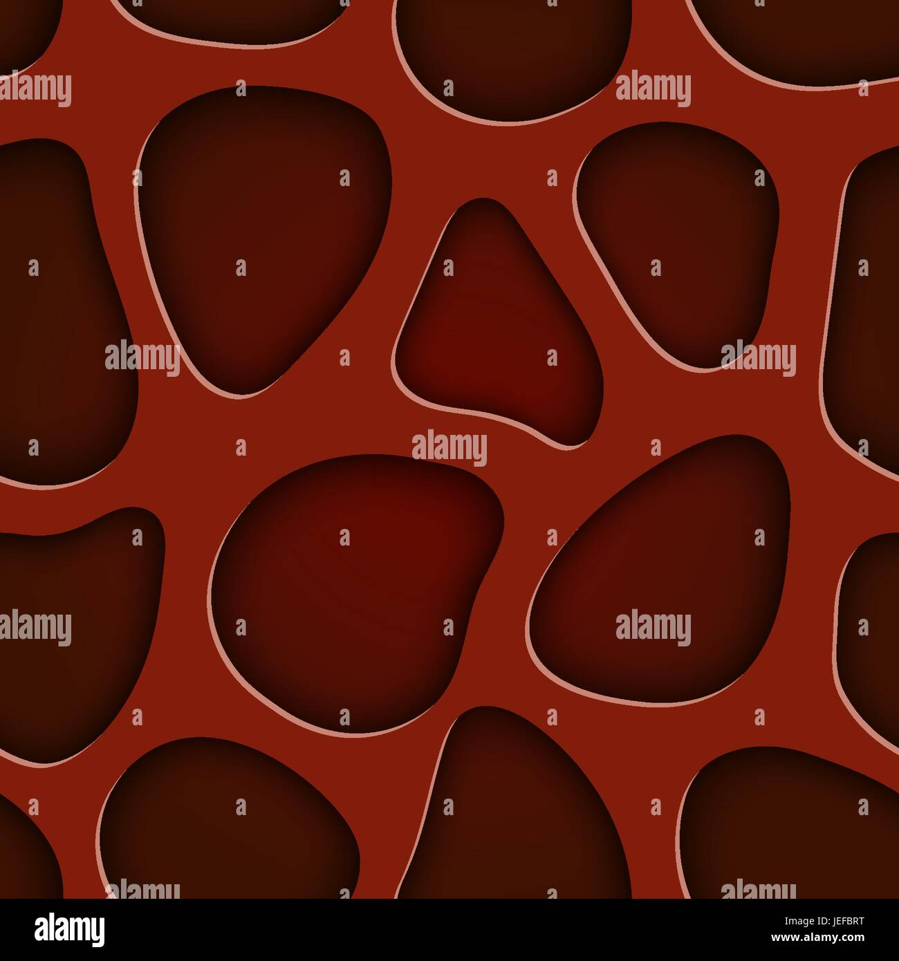 Organic cells seamless pattern. Geometrical layer effect abstract ...