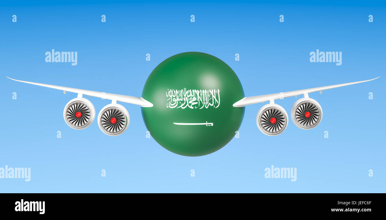 Aeroplane saudi arabia hi-res stock photography and images - Alamy