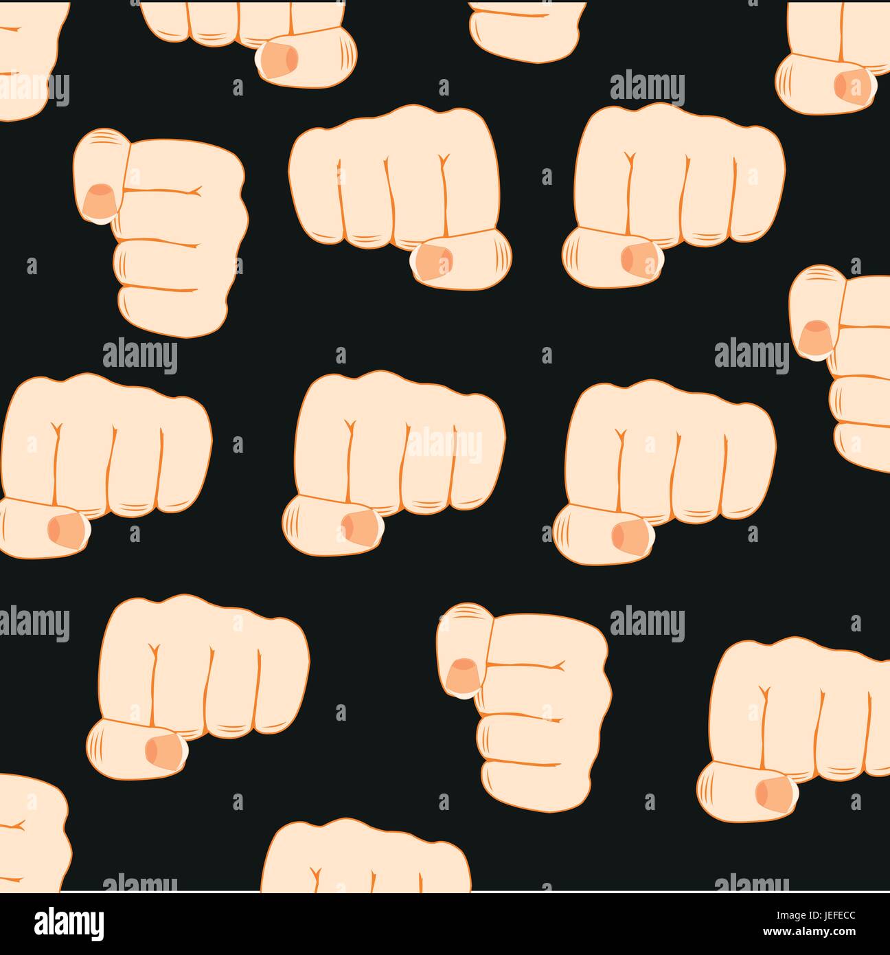Gesture fist person Stock Vector Image & Art - Alamy