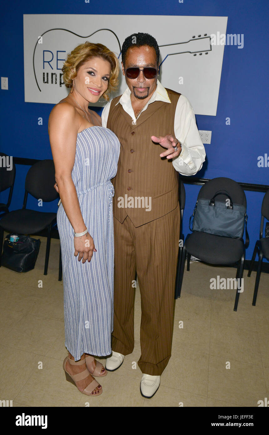Richie Supa, Morris Day and Kendra Erika perform at a Unplugged ...