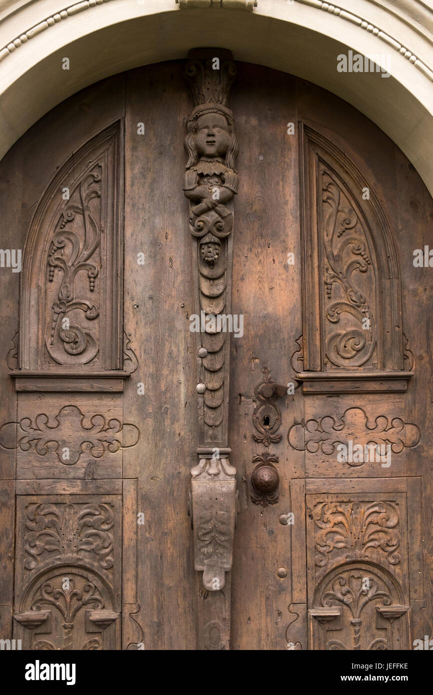 Doorway to Seekirchl chapel in Seefeld, Tyrol, Austria Stock Photo - Alamy