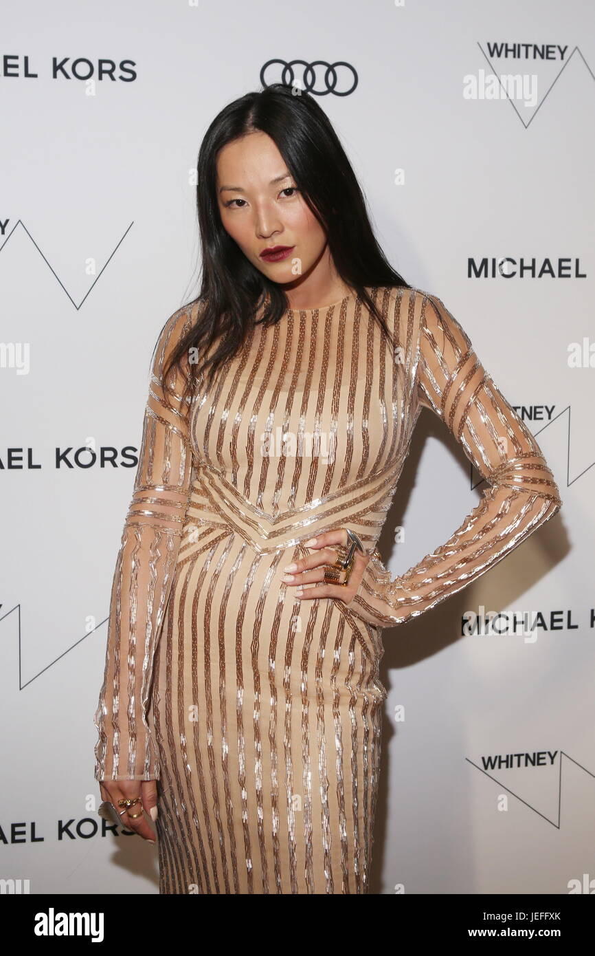 The Whitney Museum annual Studio Party - Arrivals Featuring: Tina Leung ...