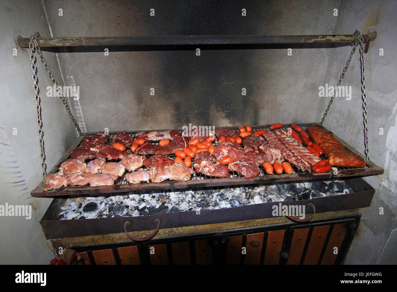 Parilla meat hi-res stock photography and images - Alamy