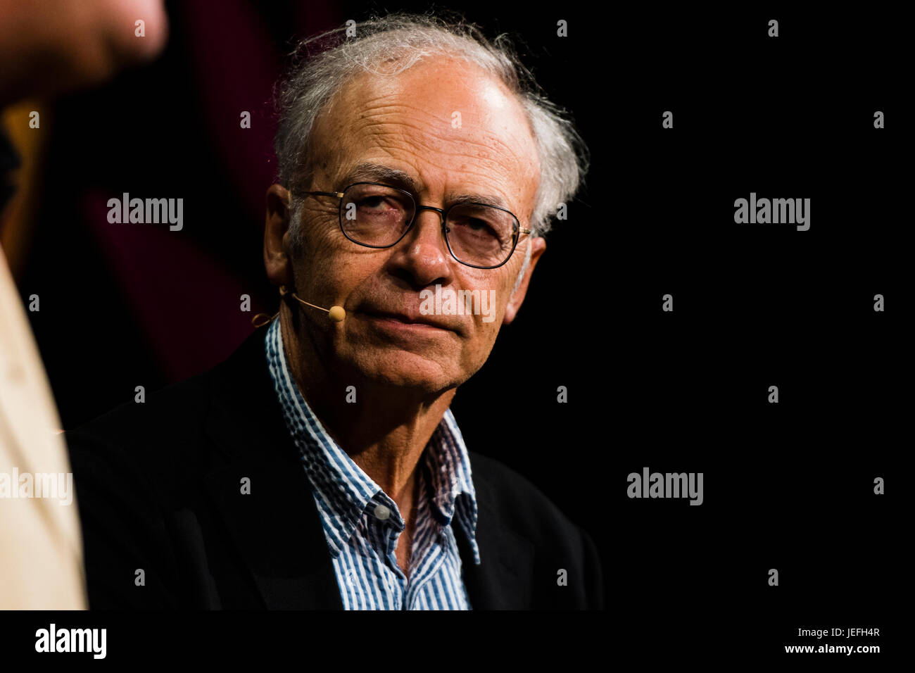 Peter Singer , Australian moral philosopher. Professor of Bioethics at ...