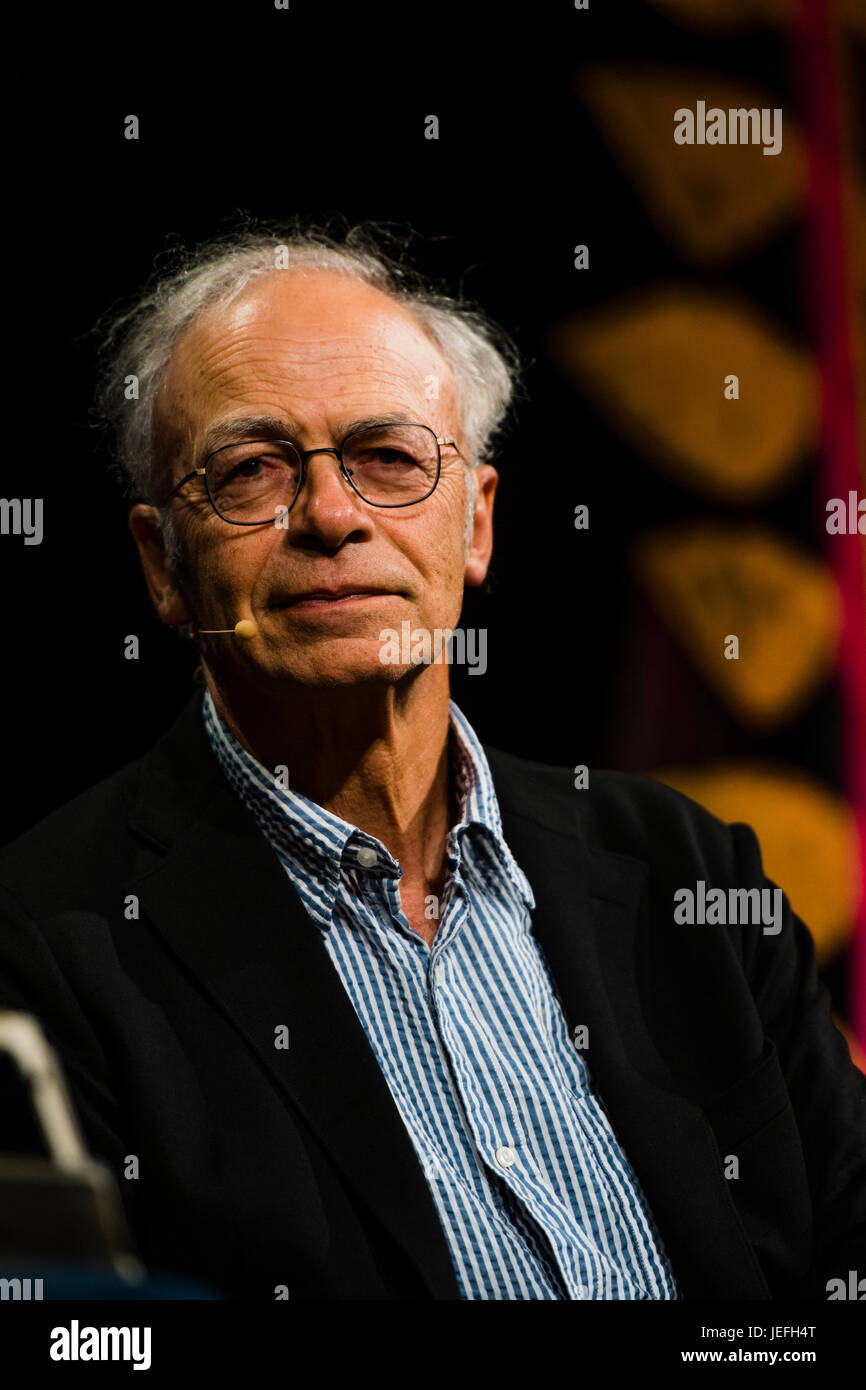Peter Singer , Australian moral philosopher. Professor of Bioethics at ...