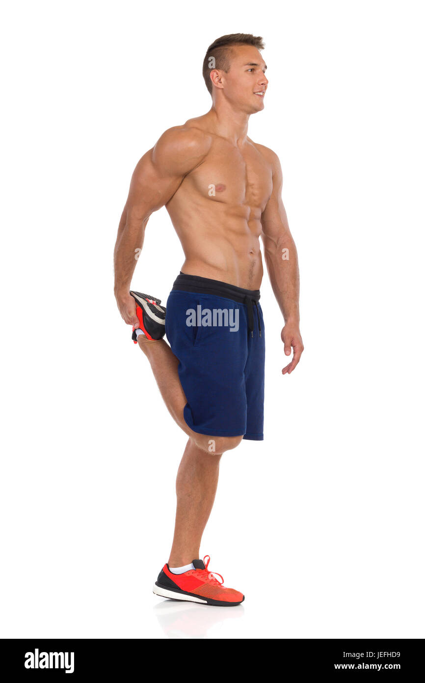 Muscle pose hi-res stock photography and images - Alamy