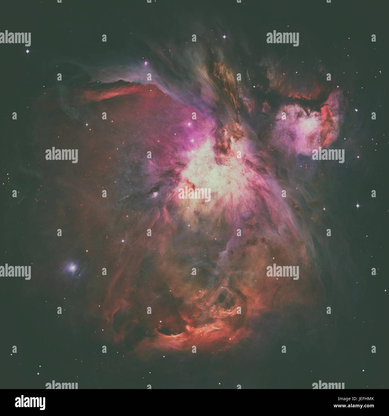 The Orion Nebula or Messier 42 is a diffuse nebula situated in the ...