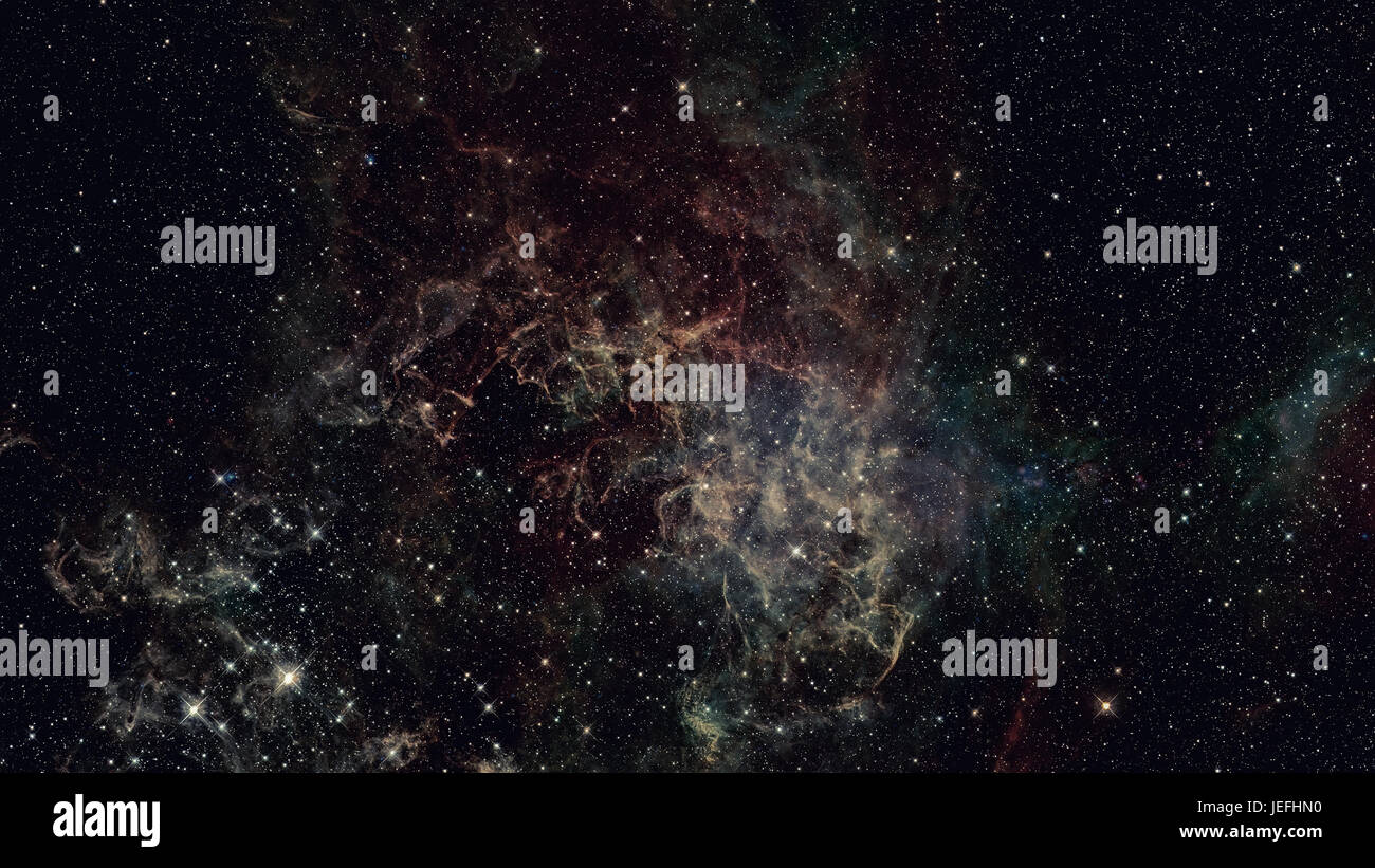Remnant of the supernova explosion. Elements of this image furnished by ...