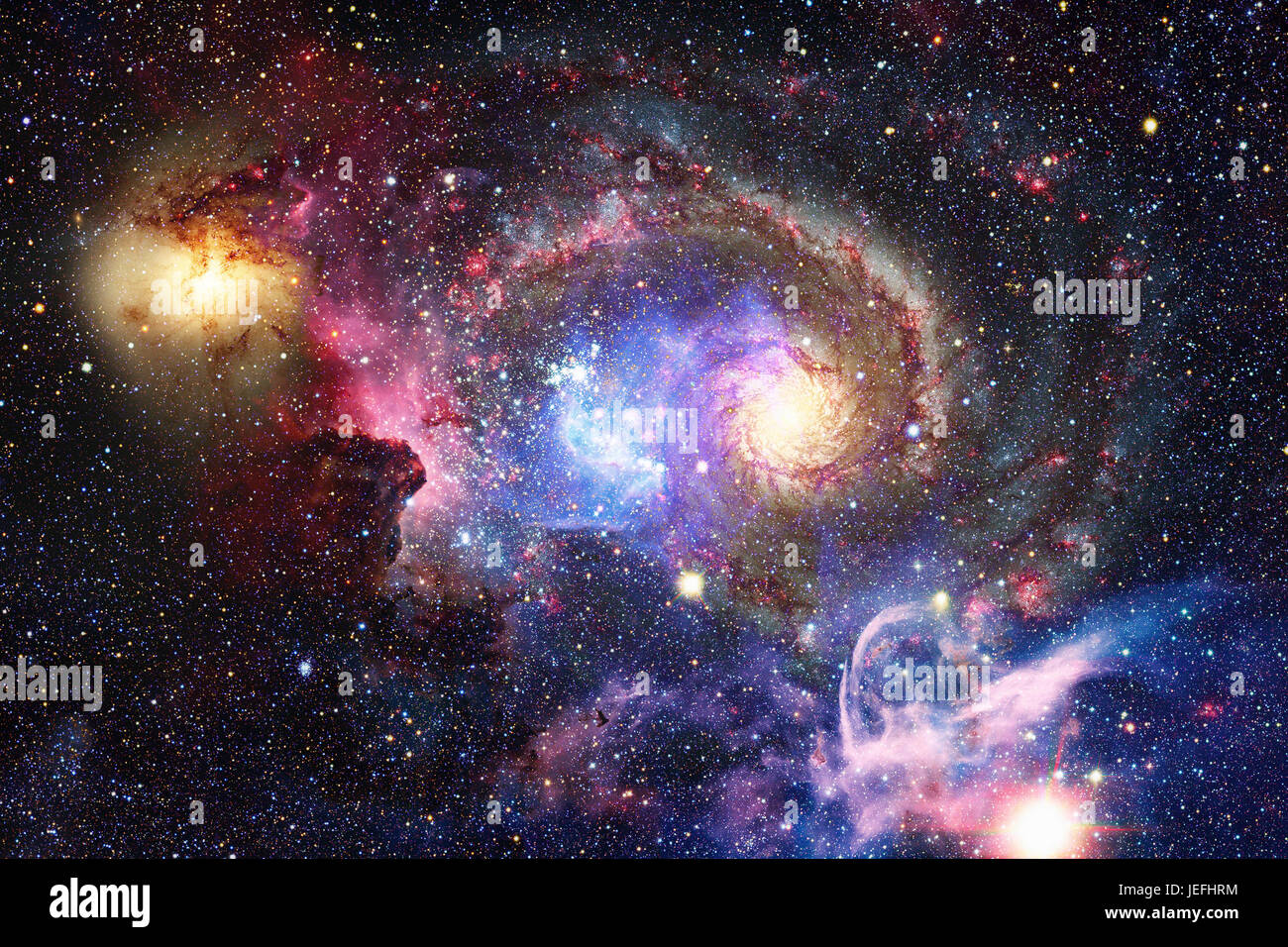 Hubble space telescope galaxy hi-res stock photography and images - Alamy