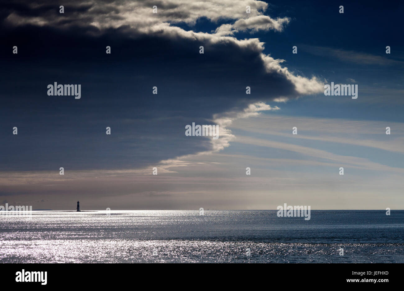 Black rock lighthouse hi-res stock photography and images - Alamy