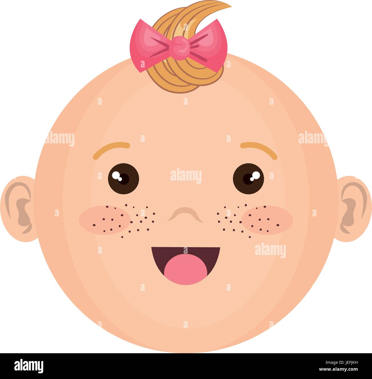 Baby face happy icon vector illustration design graphic Stock Vector ...