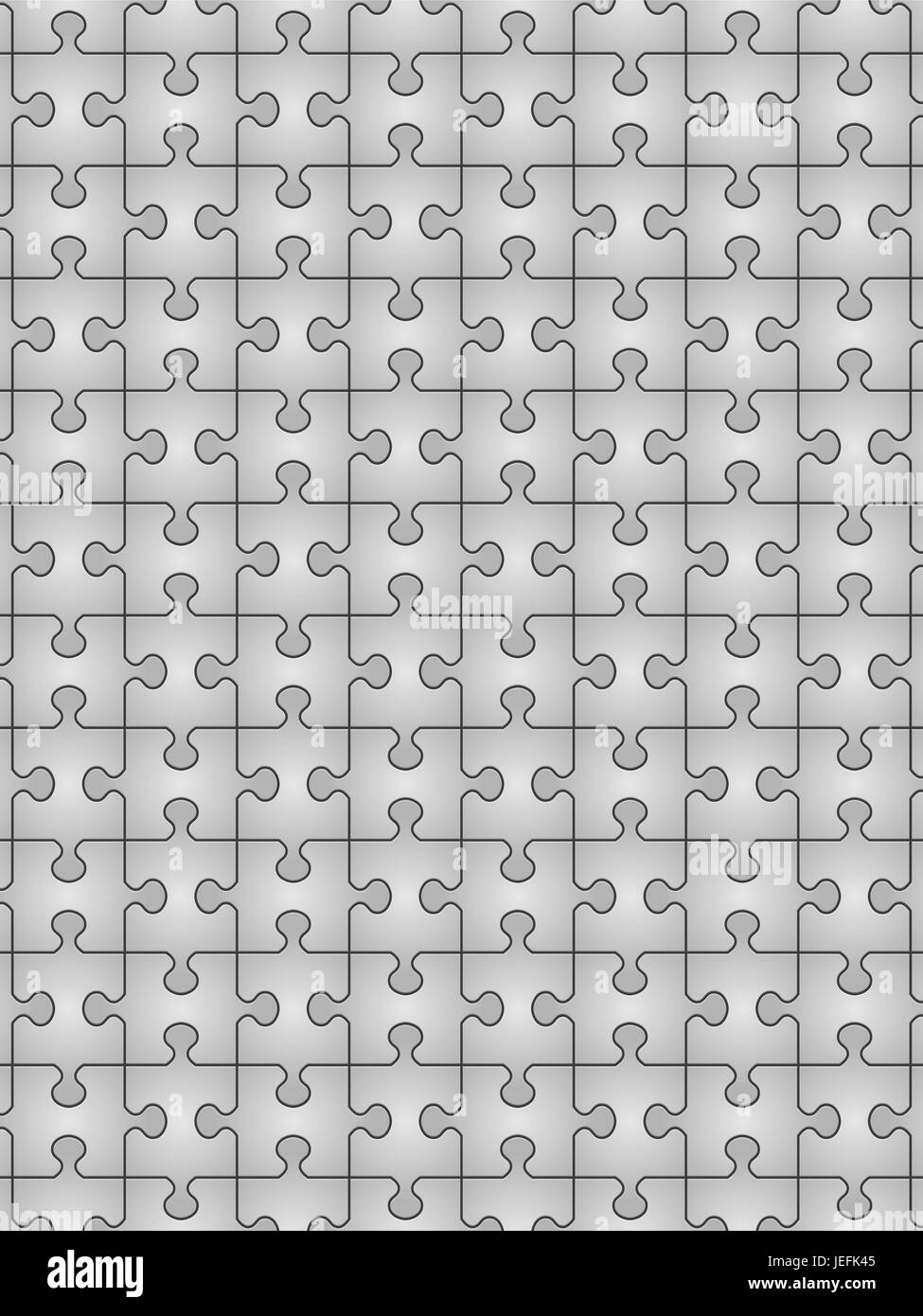 Grey jigsaw puzzle pieces pattern background Stock Photo - Alamy