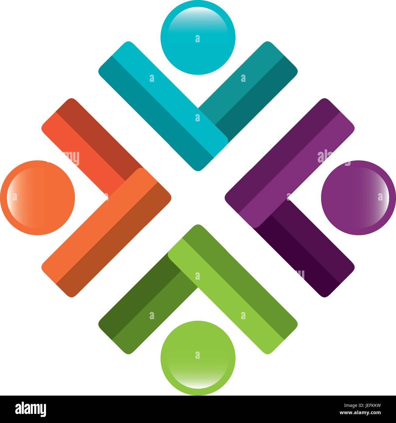 teamwork symbol silhouette icon vector illustration design Stock Vector ...