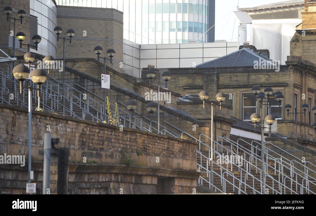 Manchester Arena outer stairwell Featuring: Manchester Arena Where ...