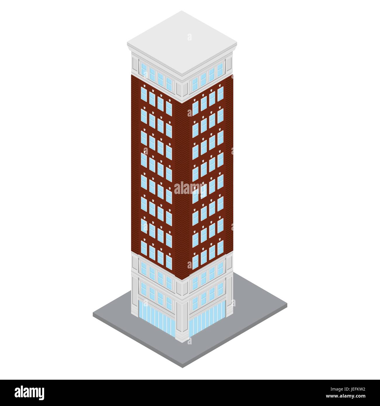 Office block building tower skyscraper Cut Out Stock Images & Pictures ...