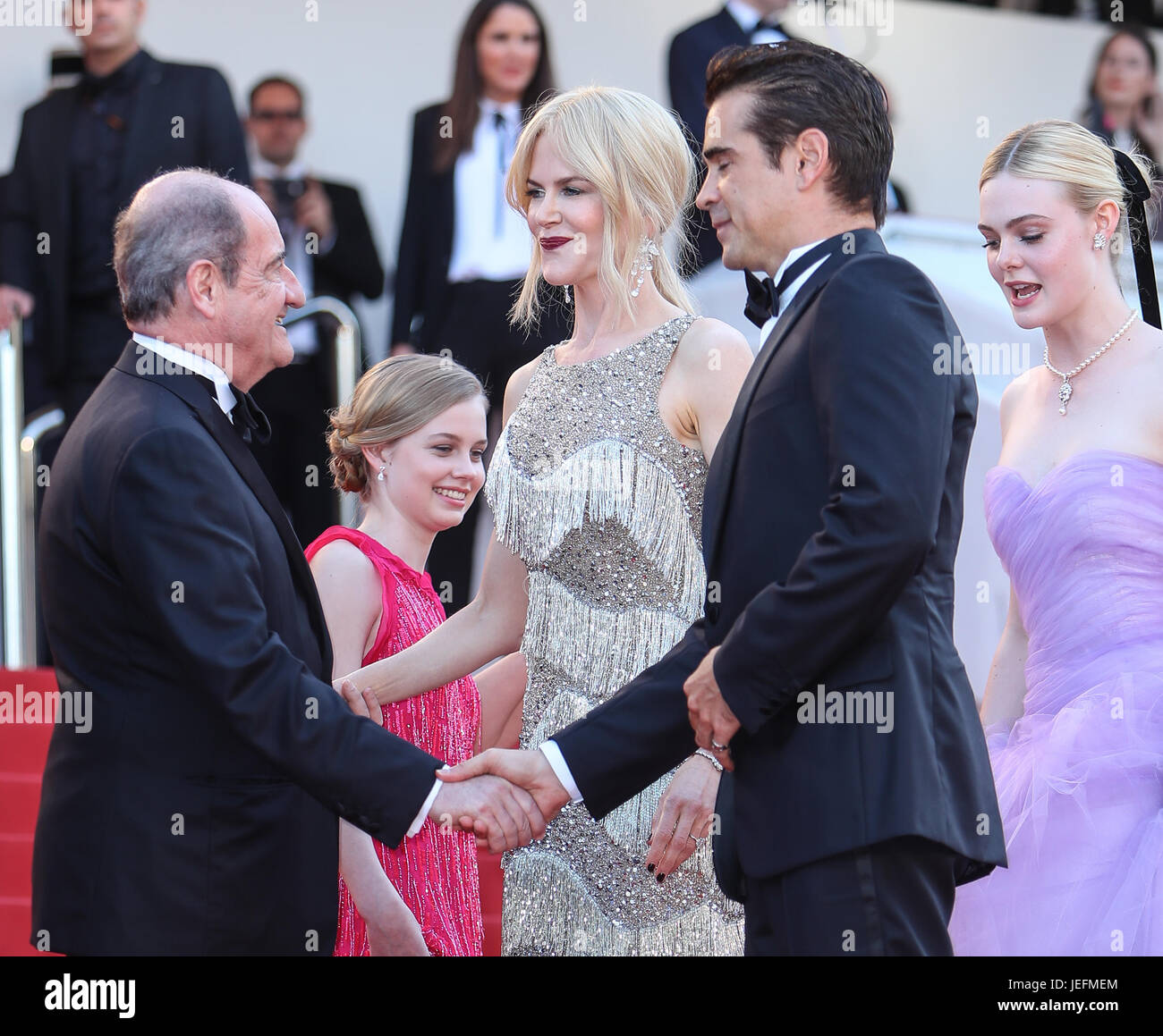 70th Cannes Film Festival - "The Beguiled" red carpet Featuring ...