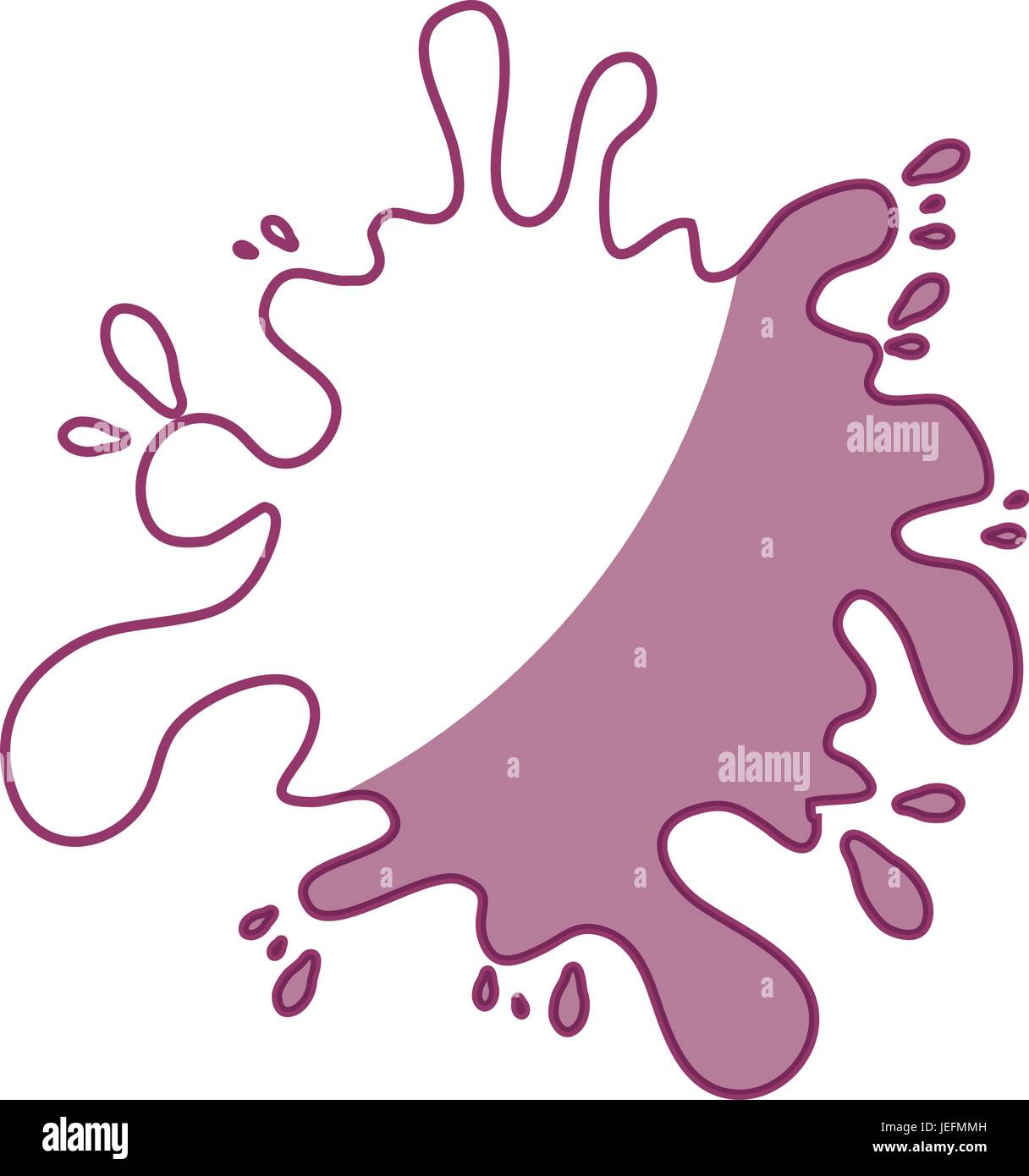 paint splash icon over white background vector illustration Stock ...