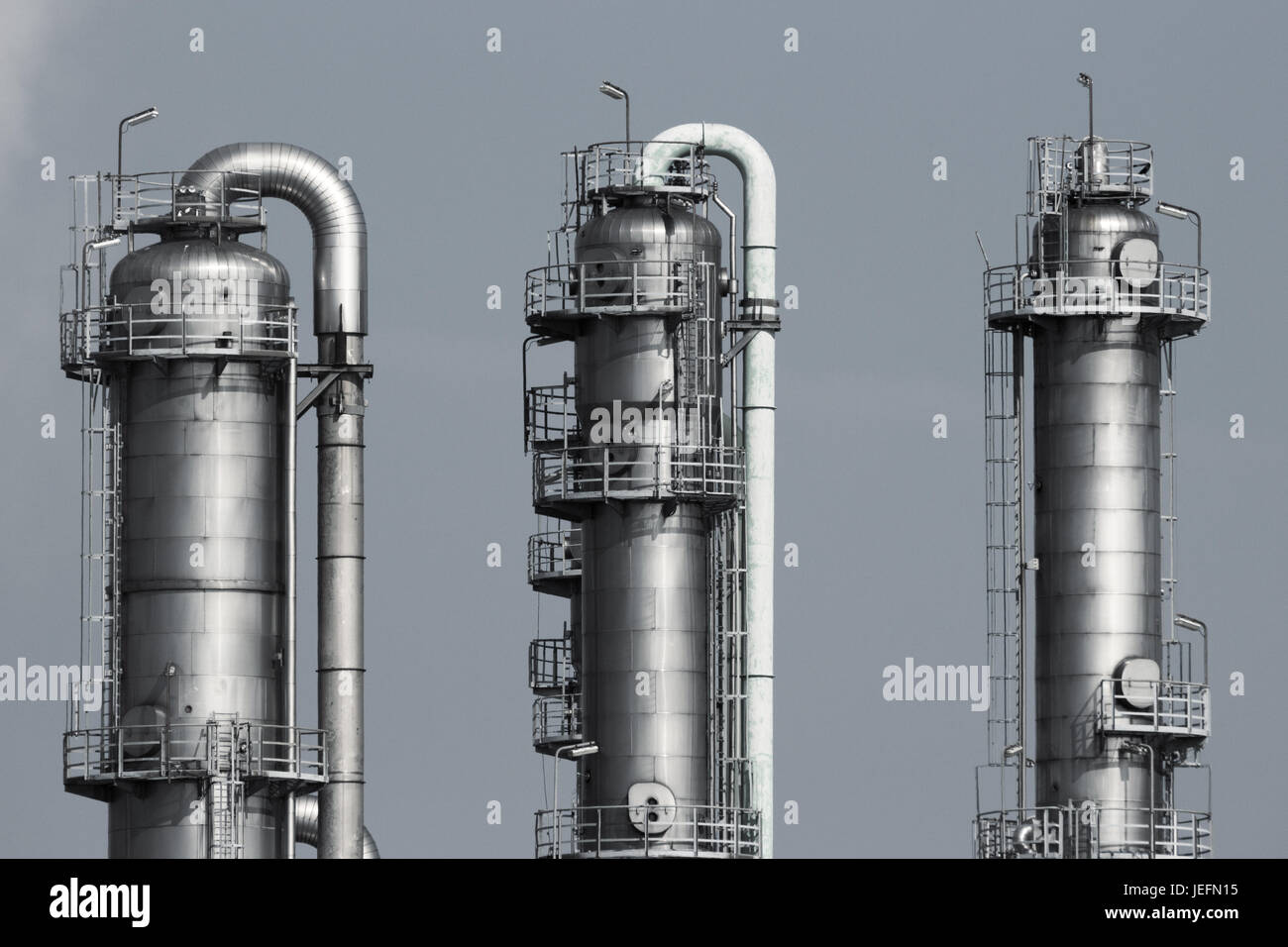 Distillation oil refinery hi-res stock photography and images - Alamy
