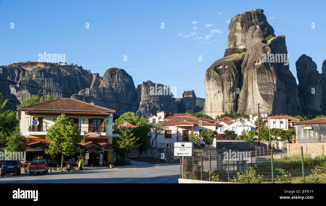 Kalambaka view hi-res stock photography and images - Alamy