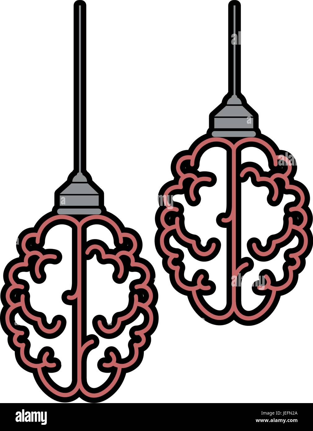 human brain design Stock Vector Image & Art - Alamy