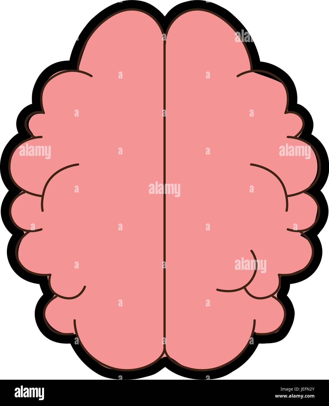 human brain design Stock Vector Image & Art - Alamy