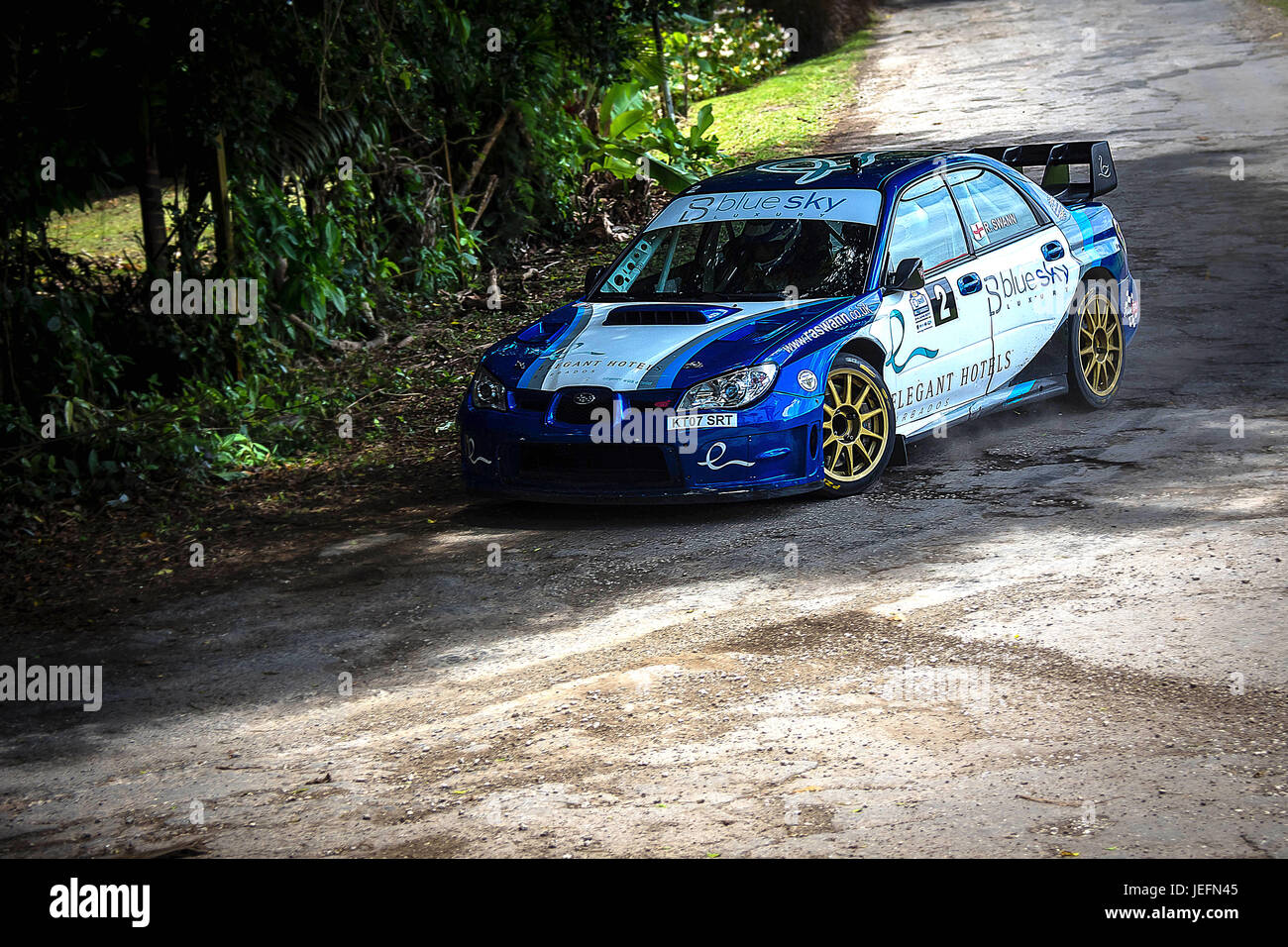Sol Rally Barbados Day 1 Stock Photo - Alamy