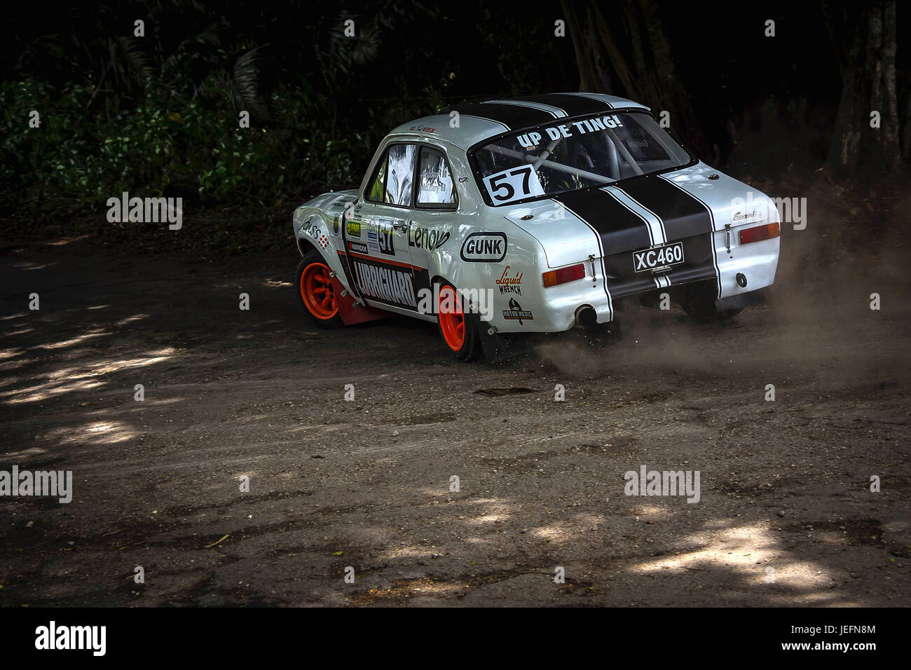 Sol Rally Barbados Day 1 Stock Photo - Alamy