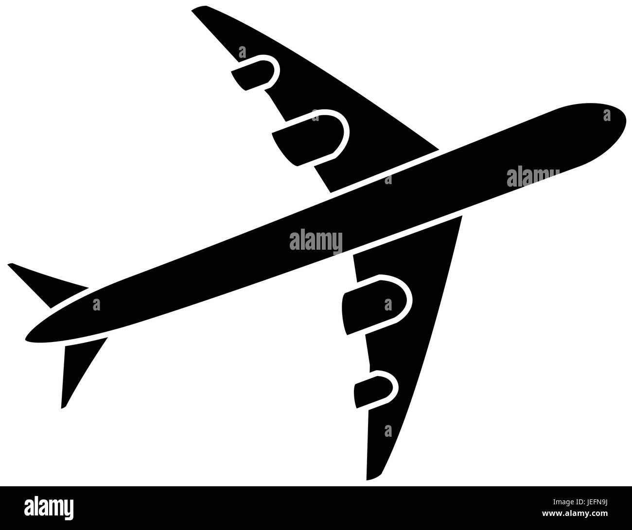 airplane icon image Stock Vector Image & Art - Alamy