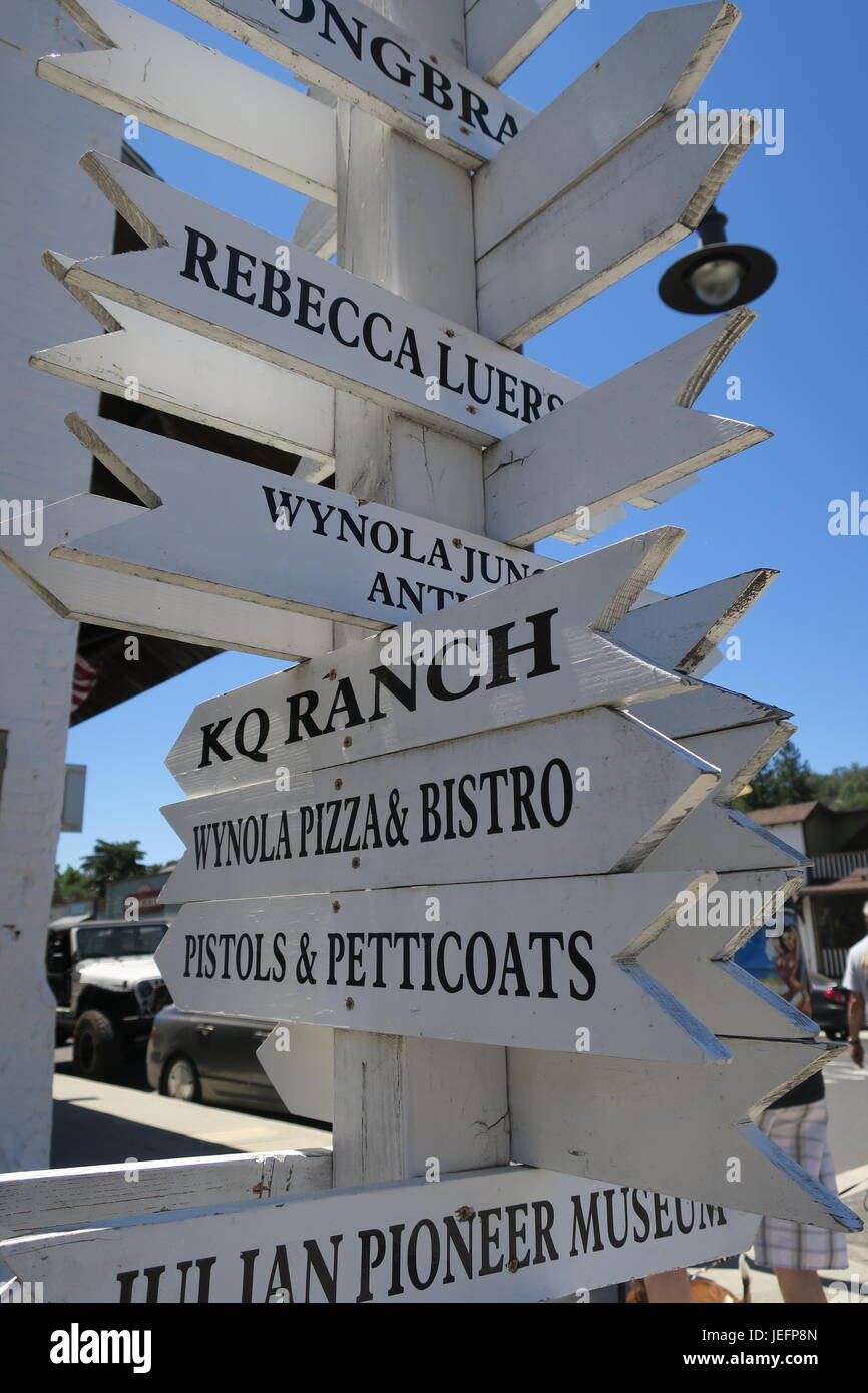 Stacked signs hi-res stock photography and images - Alamy