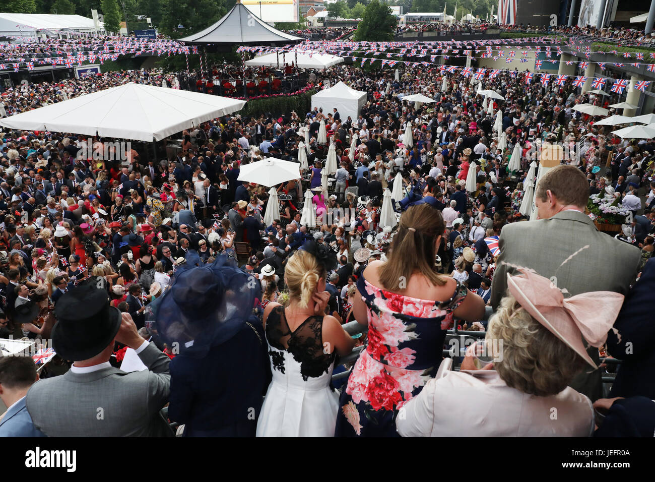 Ascot, UK. 22nd June, 2017,Royal Ascot races , Ladies Day, England ...