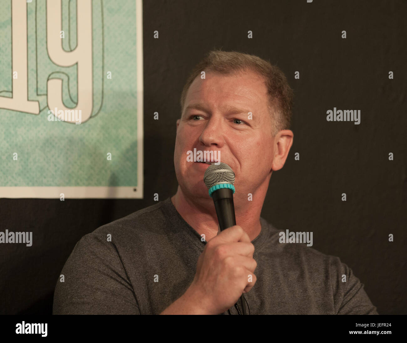New York, NY USA - June 23, 2017: Ian Roberts attends 19th Annual Del ...