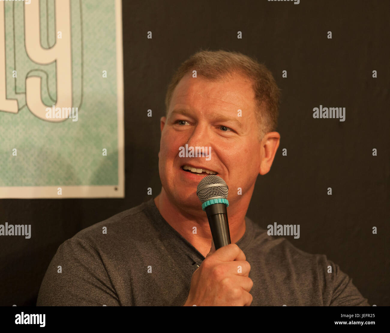 New York, NY USA - June 23, 2017: Ian Roberts attends 19th Annual Del ...