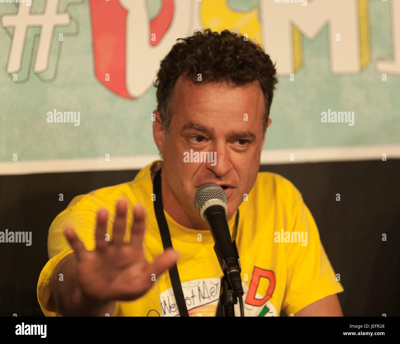 New York, NY USA - June 23, 2017: Matt Besser attends 19th Annual Del ...