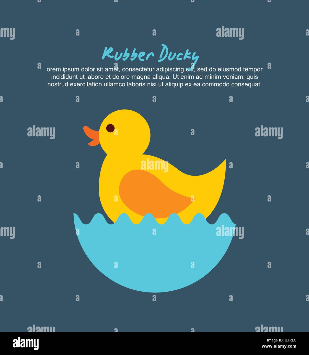rubber ducky cartoon Stock Vector Image & Art - Alamy