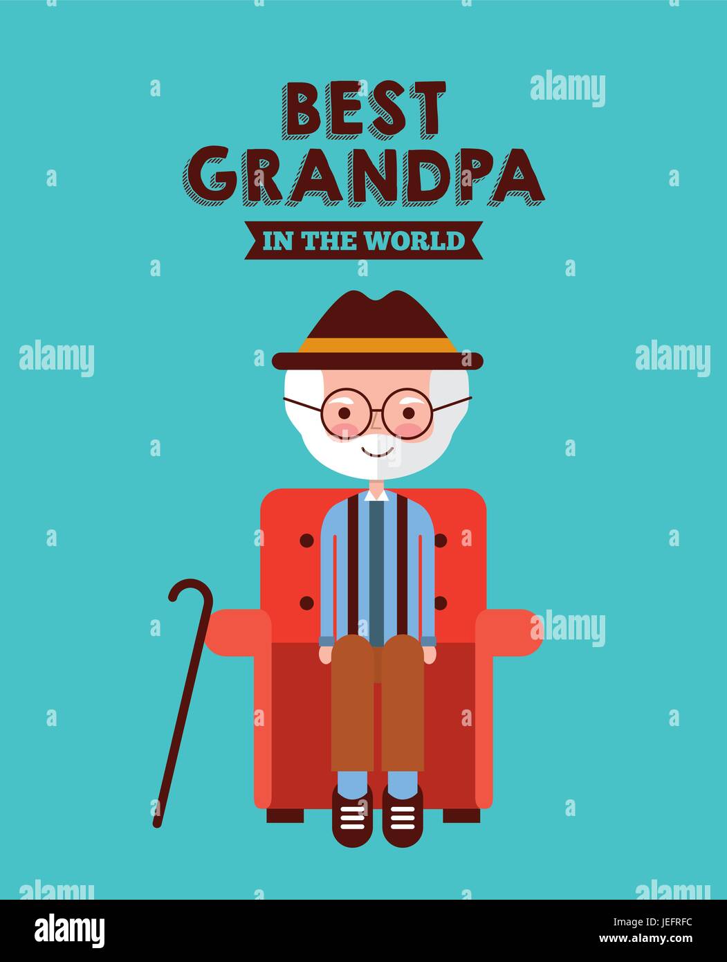 Best grandpa card Stock Vector Image & Art - Alamy
