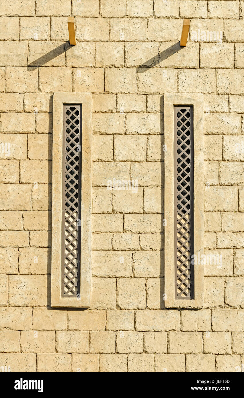 Latticed window at the castle wall hi-res stock photography and images ...