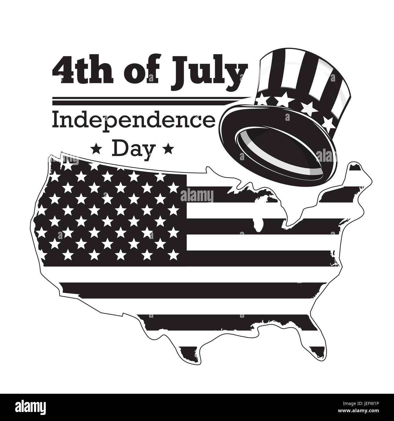 Fourth july symbols usa symbols hi-res stock photography and images - Alamy